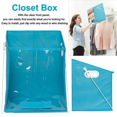 Closet Box Laundry Basket Home Toys Retrieve Dirty Clothes Storage ...