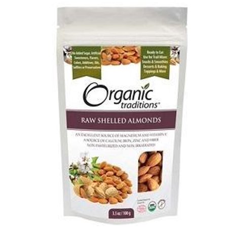 Organic Traditions Raw Shelled Almonds 454g | Walmart Canada