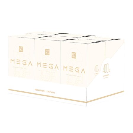 Pop Mart Mega Collection 400% Space Molly Soft Drink Series Mystery Box ...