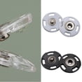 10Pcs Invisible Buttons For Thin/Thick Fabric Plastic Sewing Buttons ...