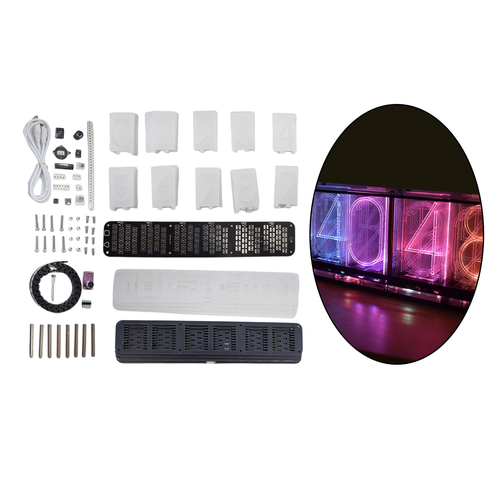 Reloj de Tubo Nixie Cola Tubo Nixie Reloj | Walmart en línea