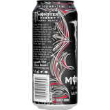 Monster Ultra Black Energy Drink, Zero Sugar, 16 Fl. Oz. - Walmart.com