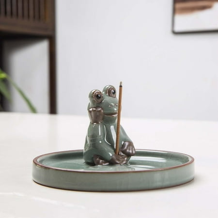 Frog Stick Holder Cute Holder Ceramics Burner Holder with for Home ...