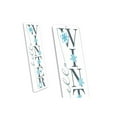 Hello Winter Vertical Aluminum Metal Decor Sign - 4x18 inches - Walmart.com