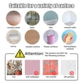 1 Set Translucent PVC Self Adhesive Wall Stickers Waterproof Building ...