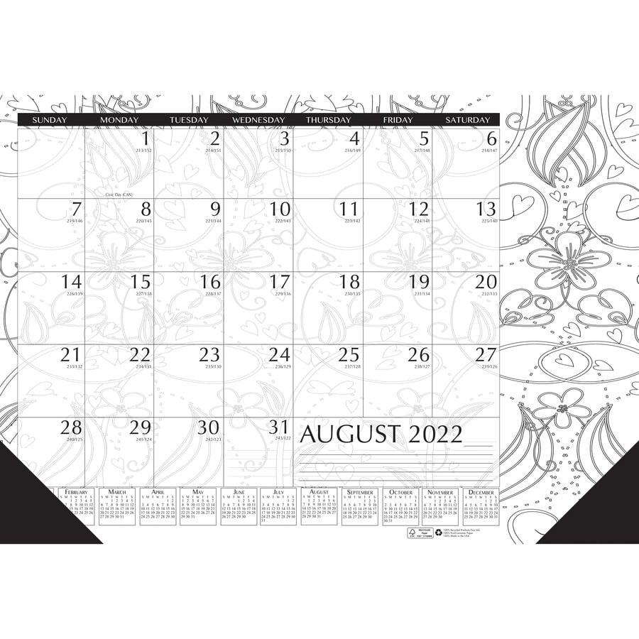 July Aug 2022 Calendar
