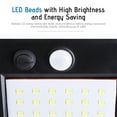Home Gifts Matoen Solar Lights for Outside, Wide Angle Wall Lights ...