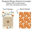Big Dot of Happiness Thanksgiving Bingo Game Set - Fall Harvest Party ...