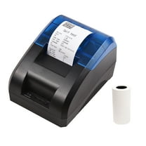 Thermal Receipt Printer, 80mm USB/WiFi POS QR Code Printer with Auto ...