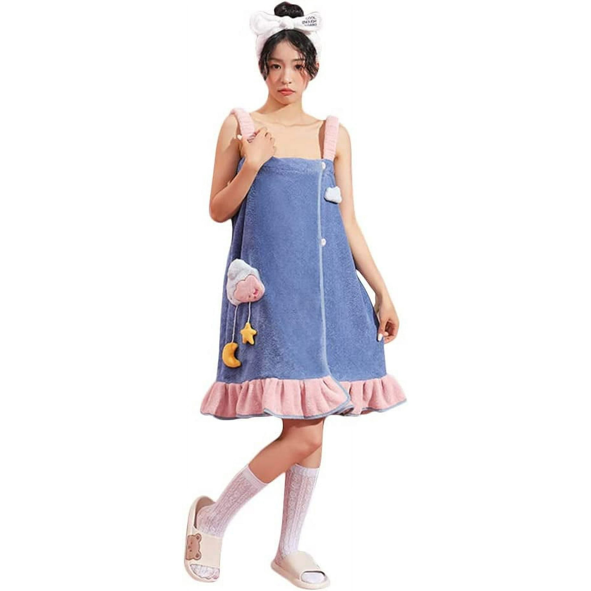 Click here for Jinsinto 1pc Bath Towel Shower Women Bathrobe Micr... prices