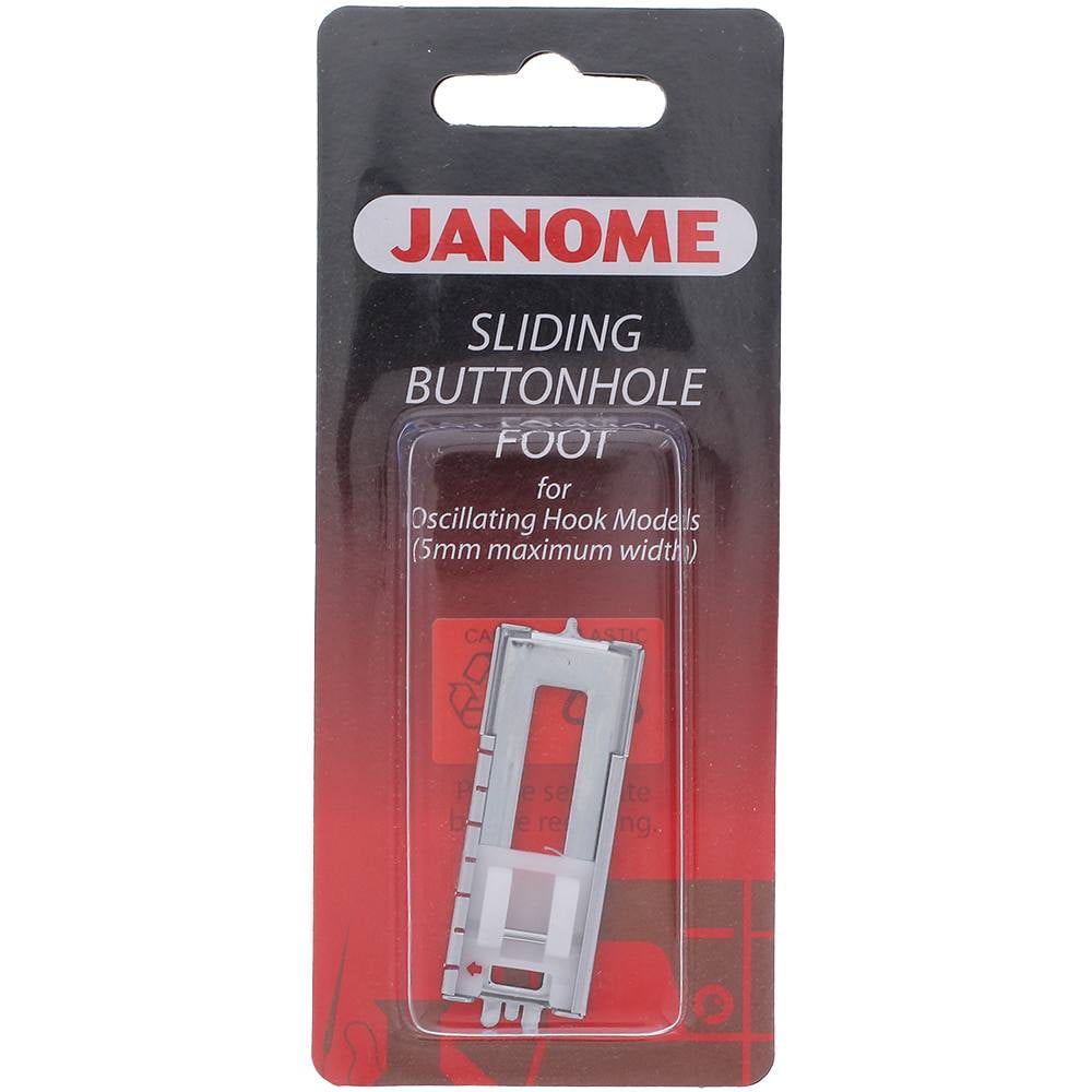 Sliding Buttonhole Foot 200123006 For Janome Sewing Machines - Walmart.com