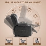 ASHOMELI Large Power Lift Recliner Chair for Elderly, Massage and ...