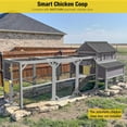 Aivituvin Extra Large Chicken Coop, Suitable for 8-10 Chickens ...