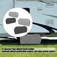 2pcs Heavy Duty Wheel Protector Covers Tire Cover for Truck Trailer ...