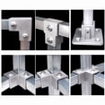 Aluminum Alloy Square Tube Connector Replacement Connection Fastener ...