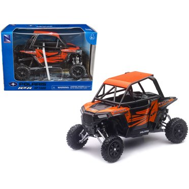 Polaris RZR XP 4 Turbo EPS ATV, Orange - New Ray 57843A - 1/18 scale ...