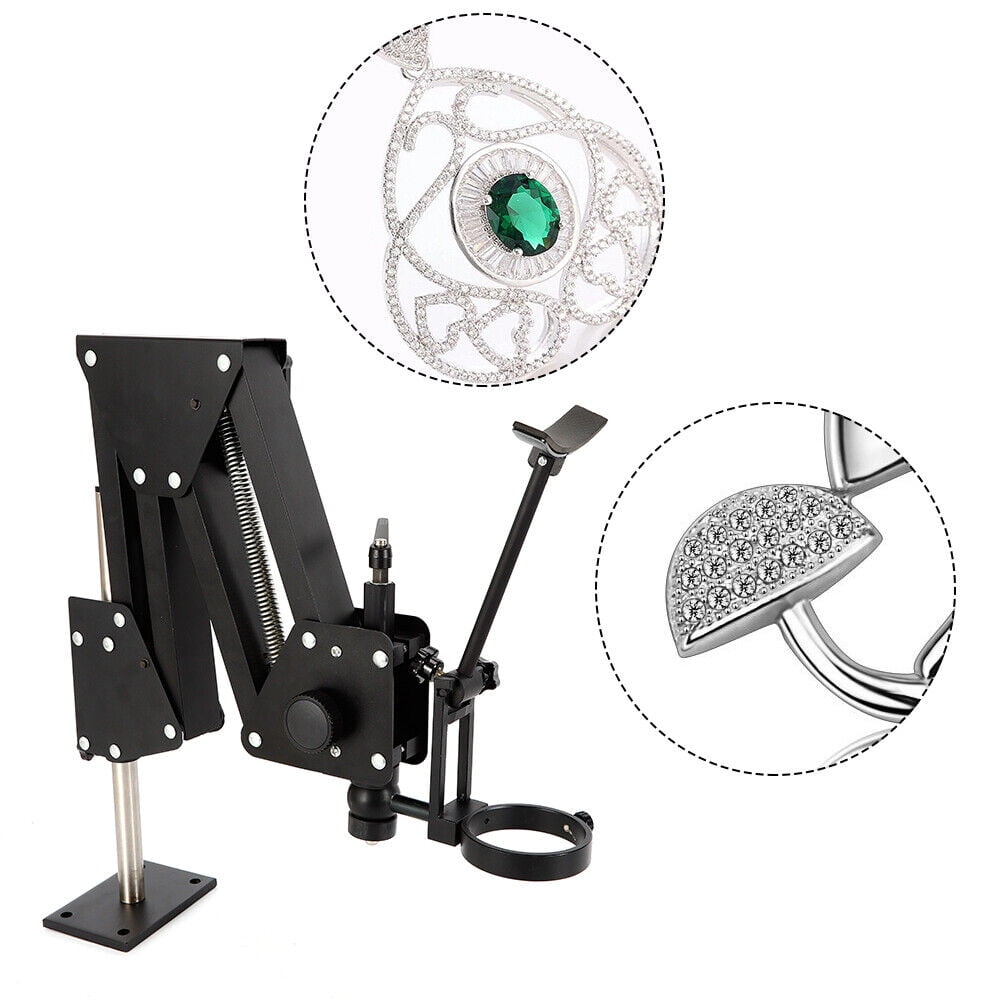 Microscope Stand Multi-Directional Jewelry Inlaid Spring Rack for Micro ...