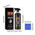 Creatitoy 120ml Car Wheel Cleaner Kit, Non-corrosive Rim Stain Remover ...