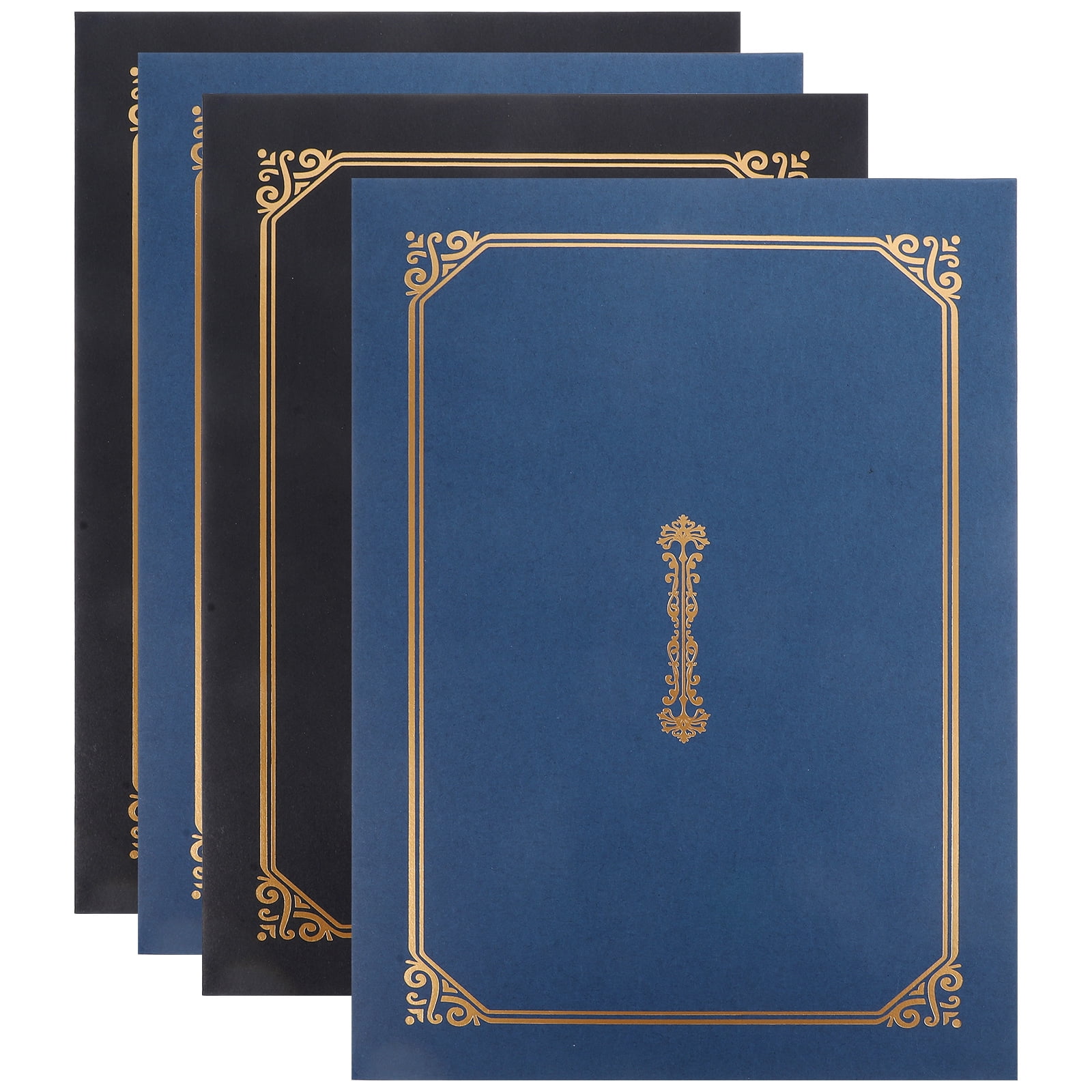 4Pcs Certificate Cover Document Cover Award Certificates Cover for ...