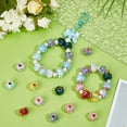 1 Set 80Pcs Plastic Woven Beads Ball Cluster Beads Rondelle with ...