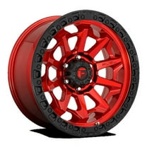 Fuel 1Pc D695 Covert 17X9 8X170 1Et 71.5Cb Candy Red Black Bead Ring ...