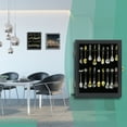 18 Souvenir Tea Spoon Display Case Wall mount Lockable UV Protection ...