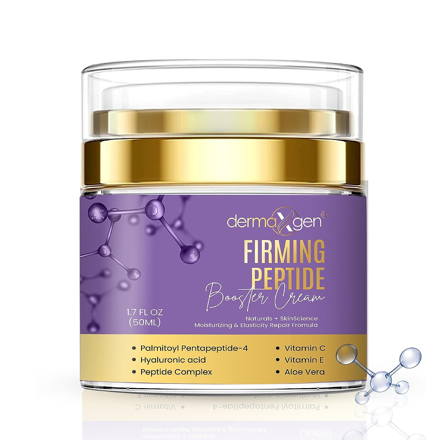 Dermaxgen - Firming Peptide Booster Cream - Elasticity Repair Formula ...