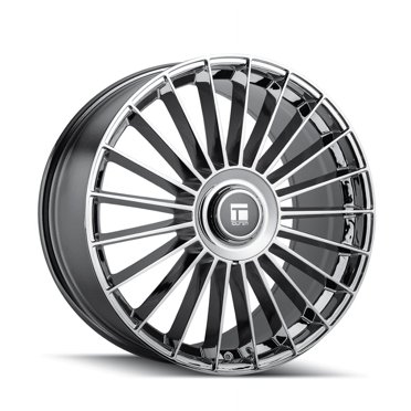 24x9 Cavallo CLV-36 Nano Chrome Wheel 5x115/5x120 (18mm) - Walmart.com