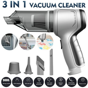 Handheld Cordless Vacuum, Compact Portable Vacuum, 2-in-1 Design ...