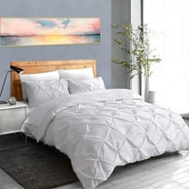 Simple&Opulence French Linen Duvet Cover Set 104"x 92"- 3 Pieces (1 ...