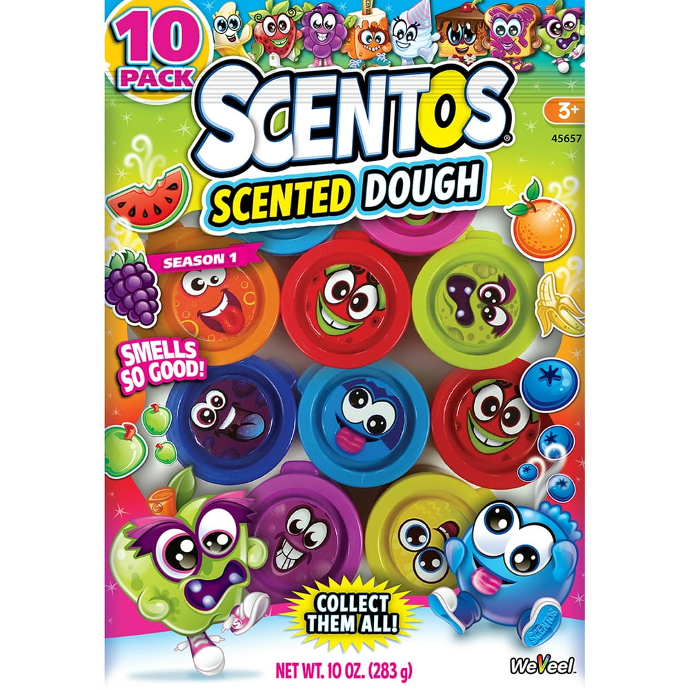 Scentos 10ct Scented Dough With Tools - Walmart.com - Walmart.com