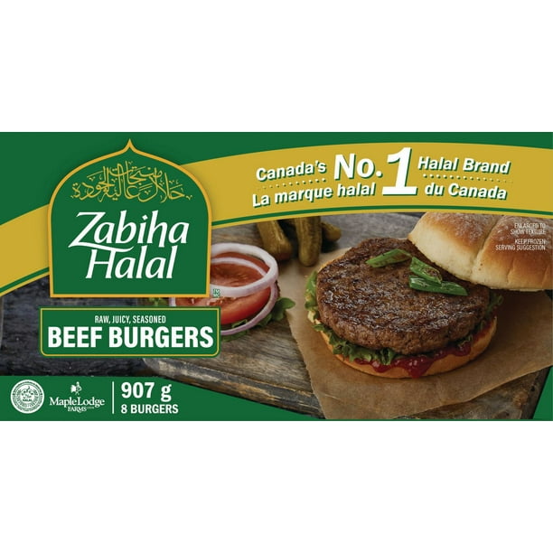Zabiha Halal Beef Burgers - Walmart.ca