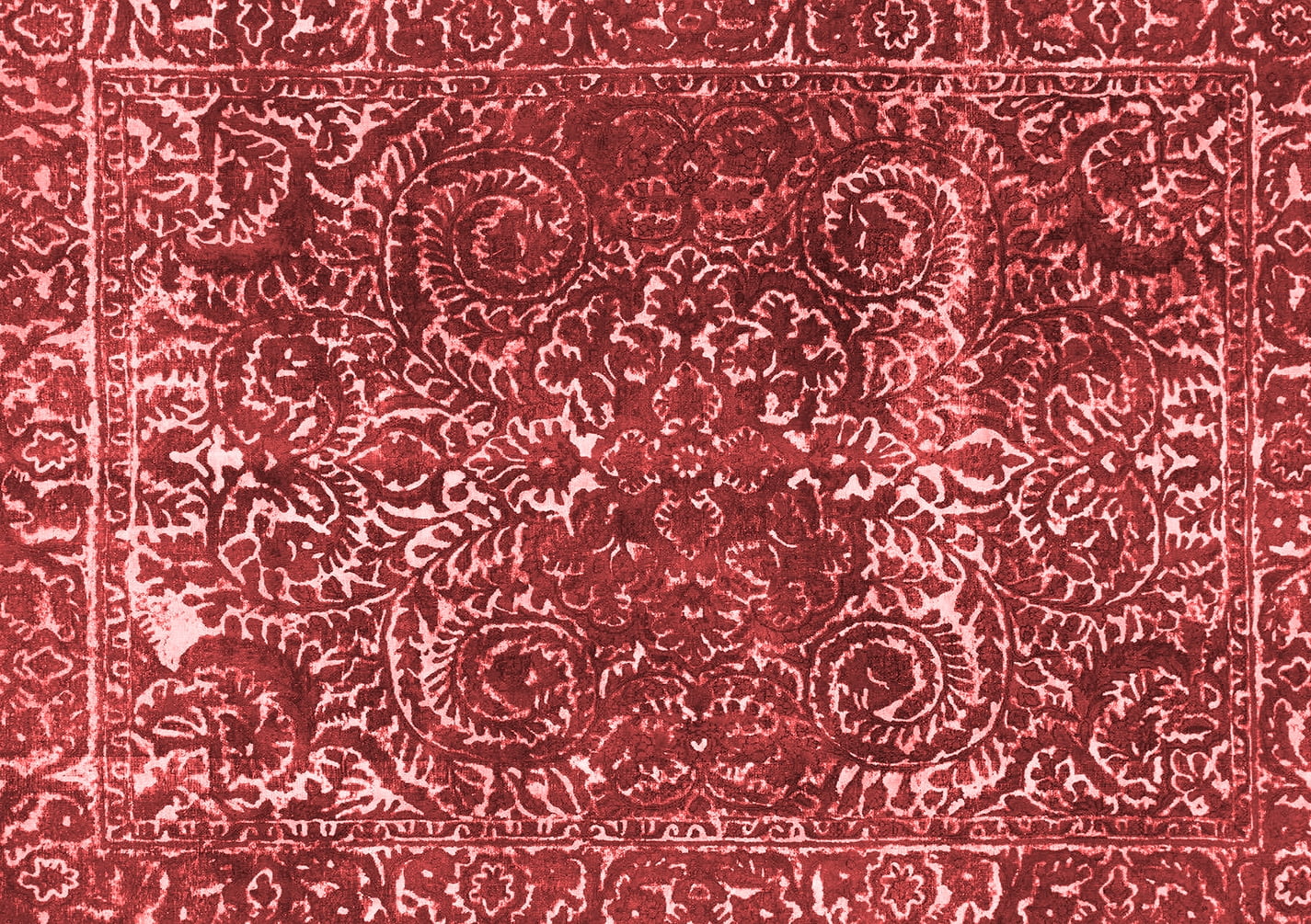Ahgly Company Machine Washable Indoor Rectangle Abstract Red Modern ...