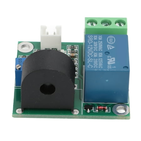 Fugacal 12V 0‑5A AC Current Detection Sensor Module Switch Output For ...
