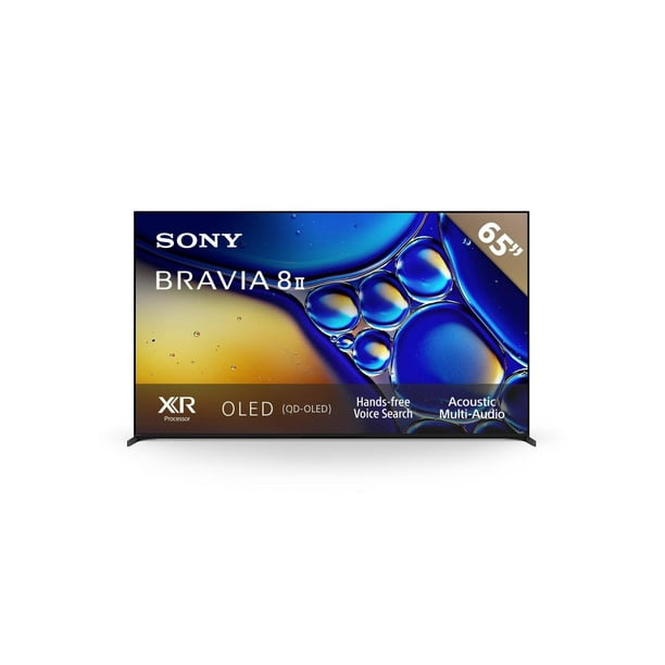 Sony BRAVIA 8 II Pantalla 65” QD-OLED con Procesador XR 4K Ultra HD ...