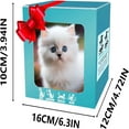 BESTSKY New Realistic Robot Cat, Robot Cat, That Acts Like A Real Pet ...