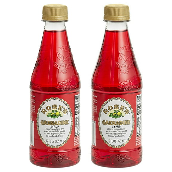 Rose's Cocktail Syrup, Grenadine Mixing Drinks, 12 fl oz - Walmart.com