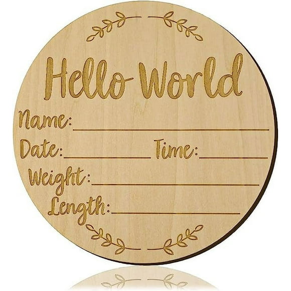 Birth Announcement Sign Hospital
