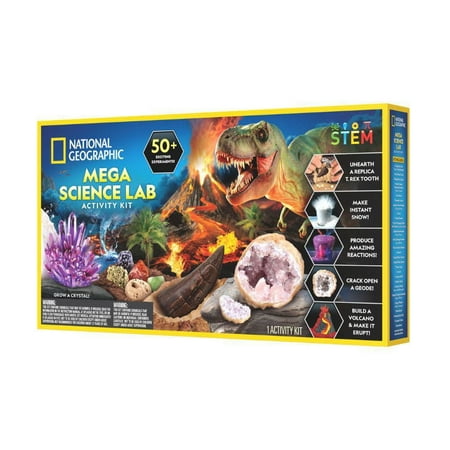 National Geographics Mega Science Lab Activity Kit 50+ Activities 2024 ...