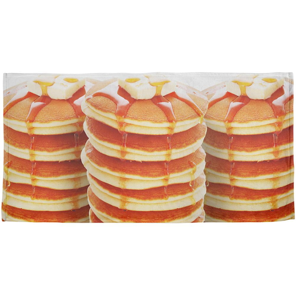Pancakes and Syrup Breakfast All Over Beach Towel - Walmart.com
