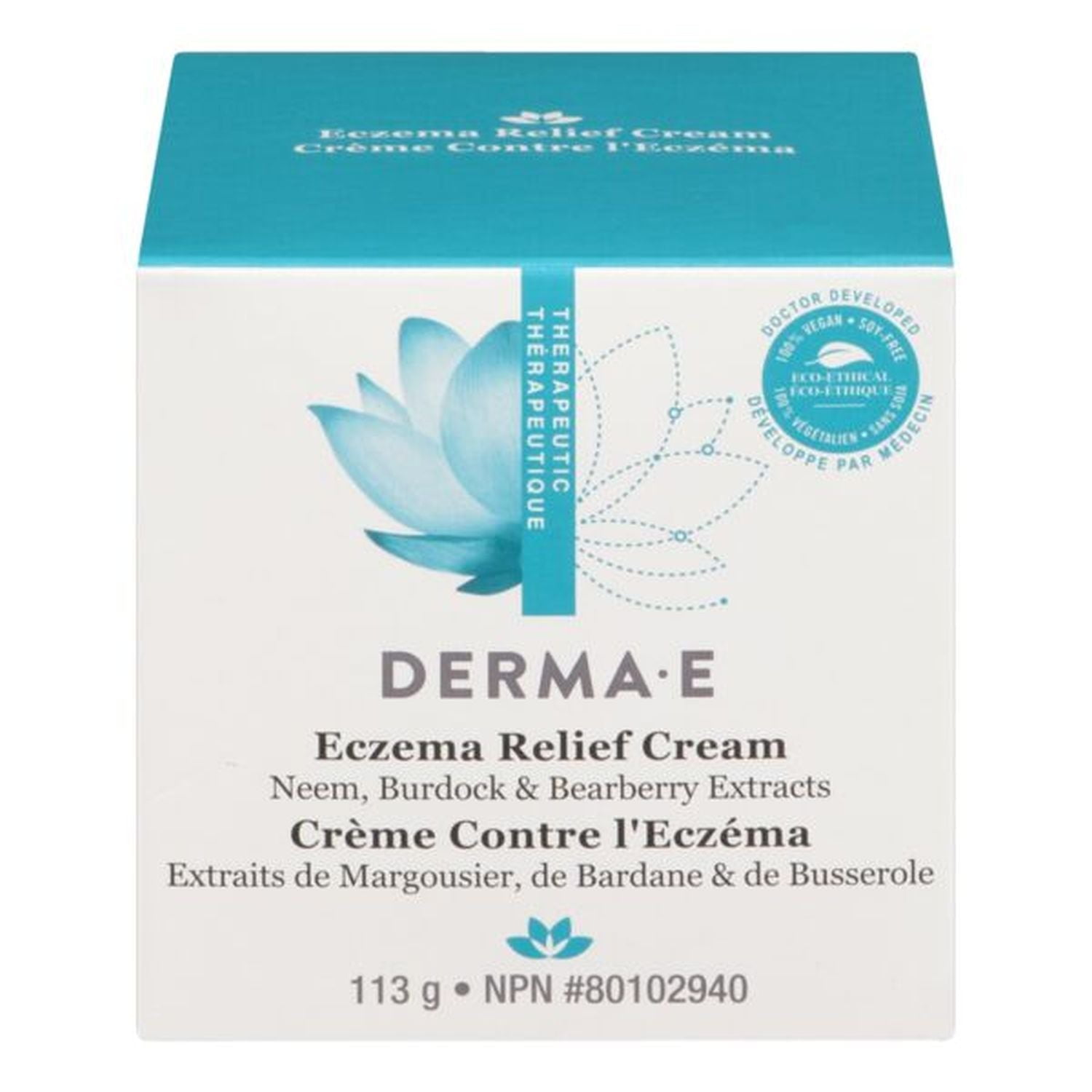 Derma E - Eczema Relief Cream, 113g - Walmart.com