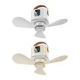 4 Speed Outdoor Camping Portable Ceiling Fan with LED Light USB ...