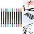 WINDLAND Double Sided Edible Food Coloring Marker Line Drawing Metal ...