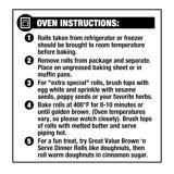 Great Value Brown and Serve White Dinner Rolls, 12 oz, 12 Count ...