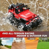 Remote Control Jeep 4x4 with Ramp Hard off Road Scale 1:12 - Walmart.com