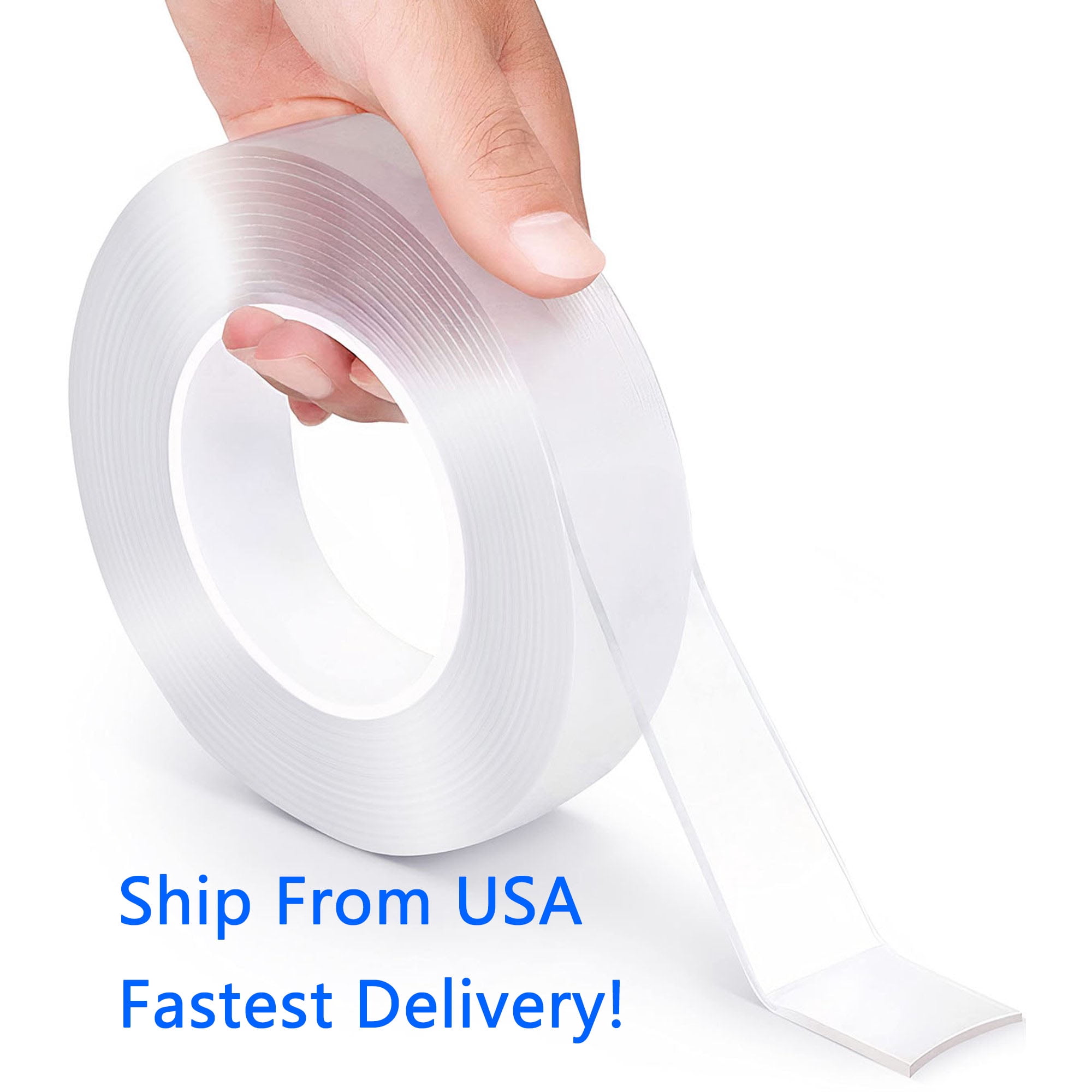 Nano Double Sided Tape Multipurpose Removable 1.18 INCH x 118 INCH ...