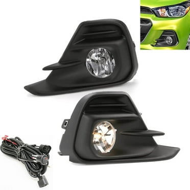 DNA Motoring LED Fog Light Lamps, Bezel and Switch, Fits 2018-2020 ...