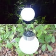 Solar Powered Lantern LED Hanging Ball Light Waterproof Outdoor ...