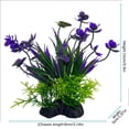 Small Fake Plants, Fish Tank Plants, 8 in Tall, Aquarium Decorations ...