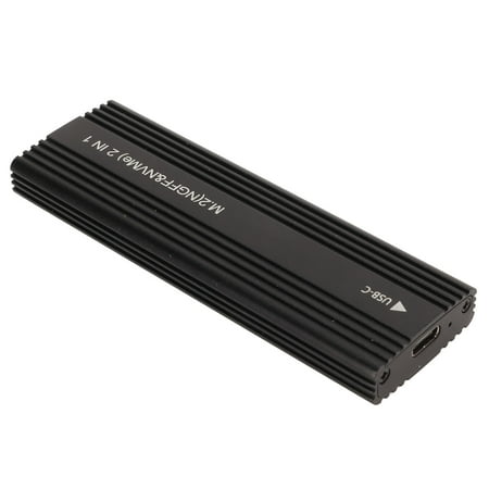 SSD Enclosure, Dual Protocol SSD Case Enclosure M.2 NVMe For Smartphone ...